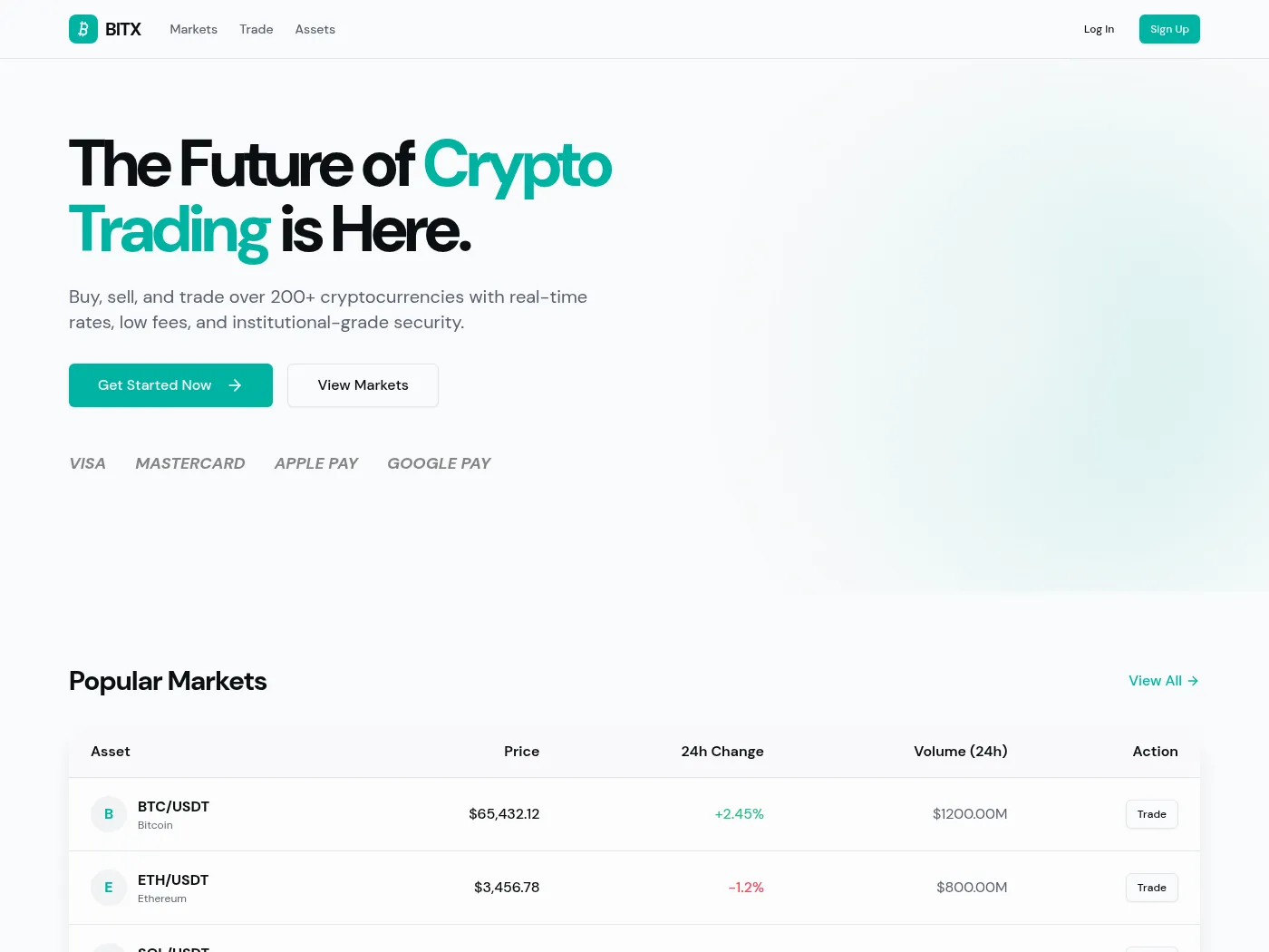 Crypto Exchange Platform
