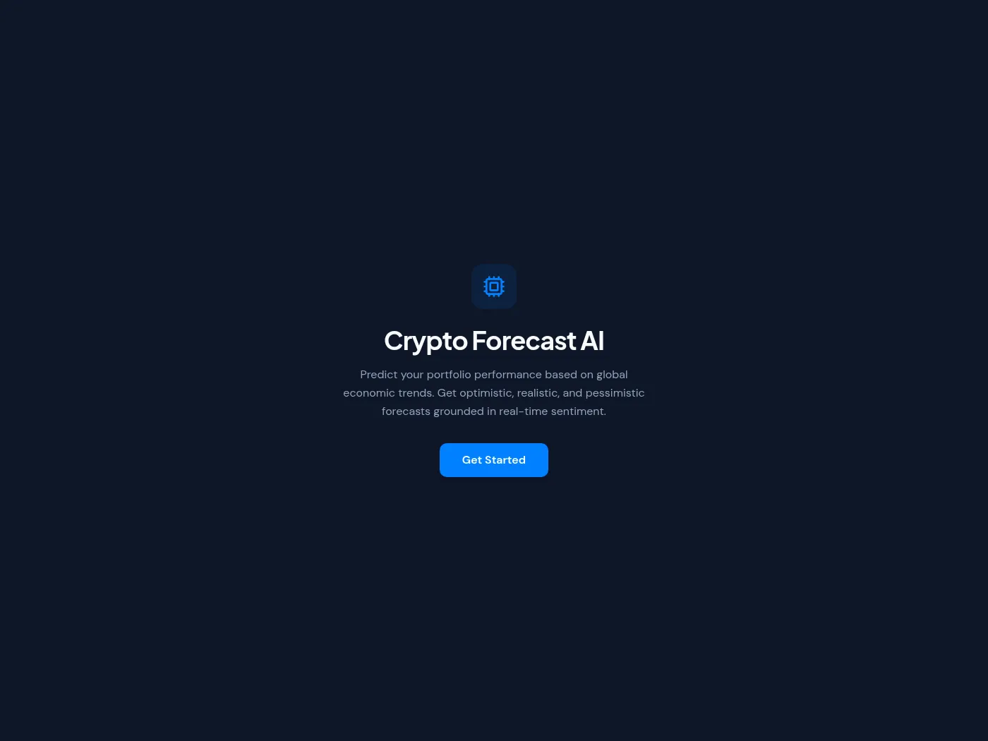 Crypto Forecast AI