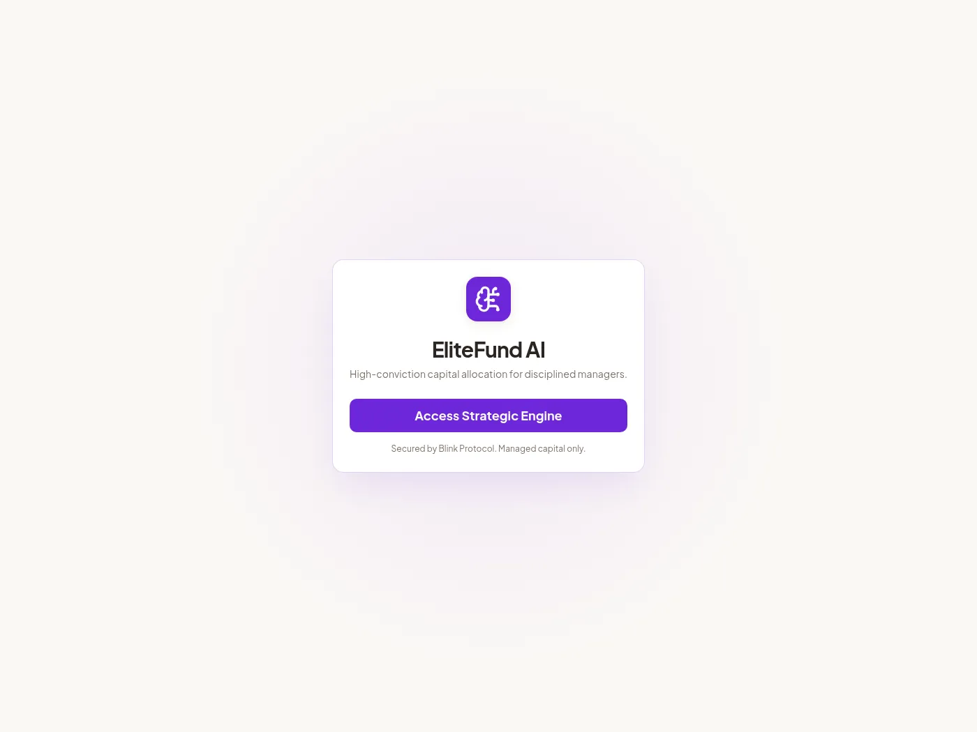 Elite Crypto Allocator AI