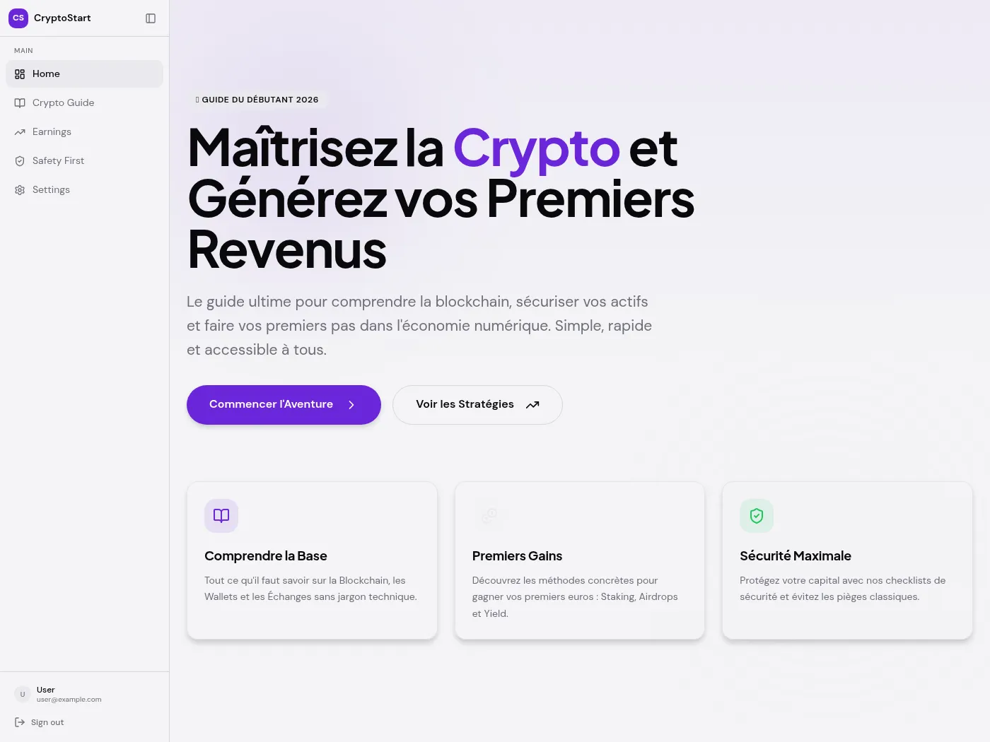 CryptoStart Guide