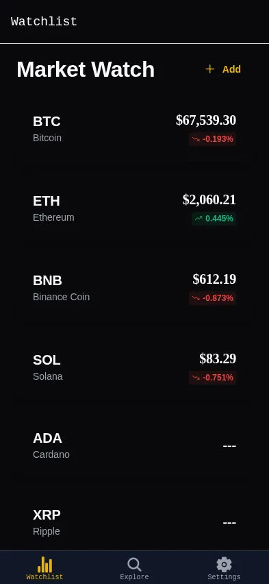 Crypto Info Bot
