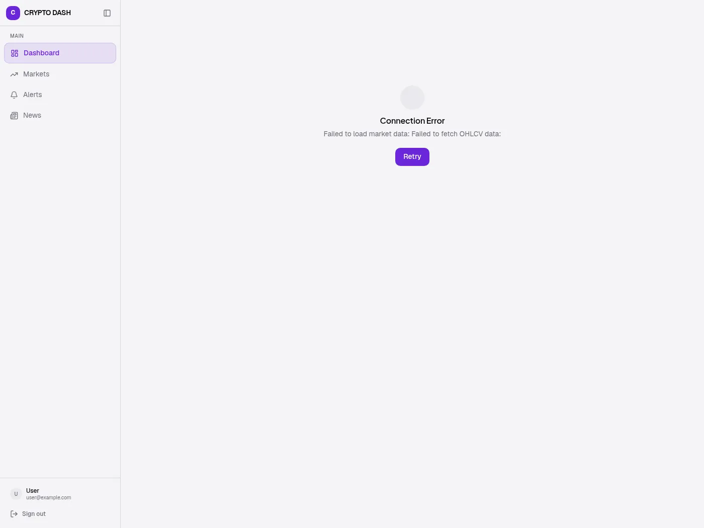 Crypto Insights Dash