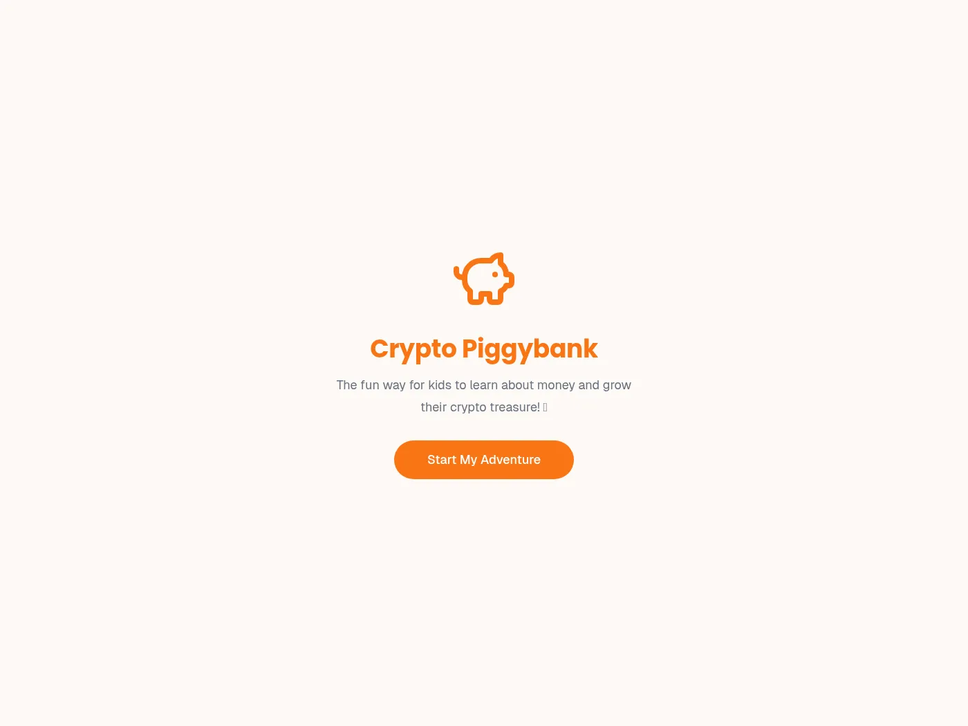 Crypto Piggybank Kids