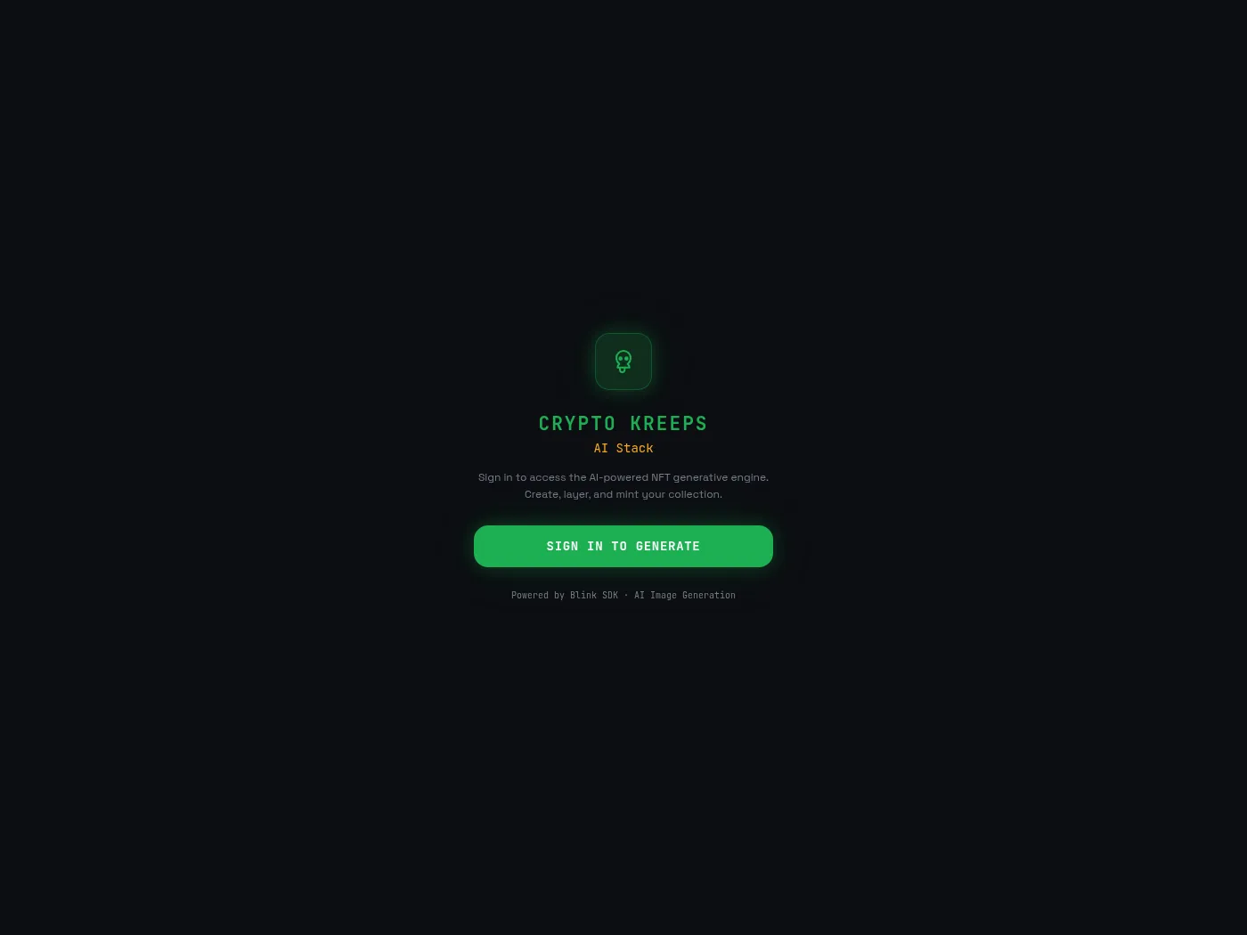 Crypto Kreeps NFT Engine
