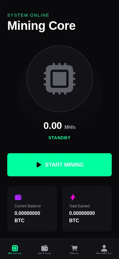 CryptoMiner Mobile