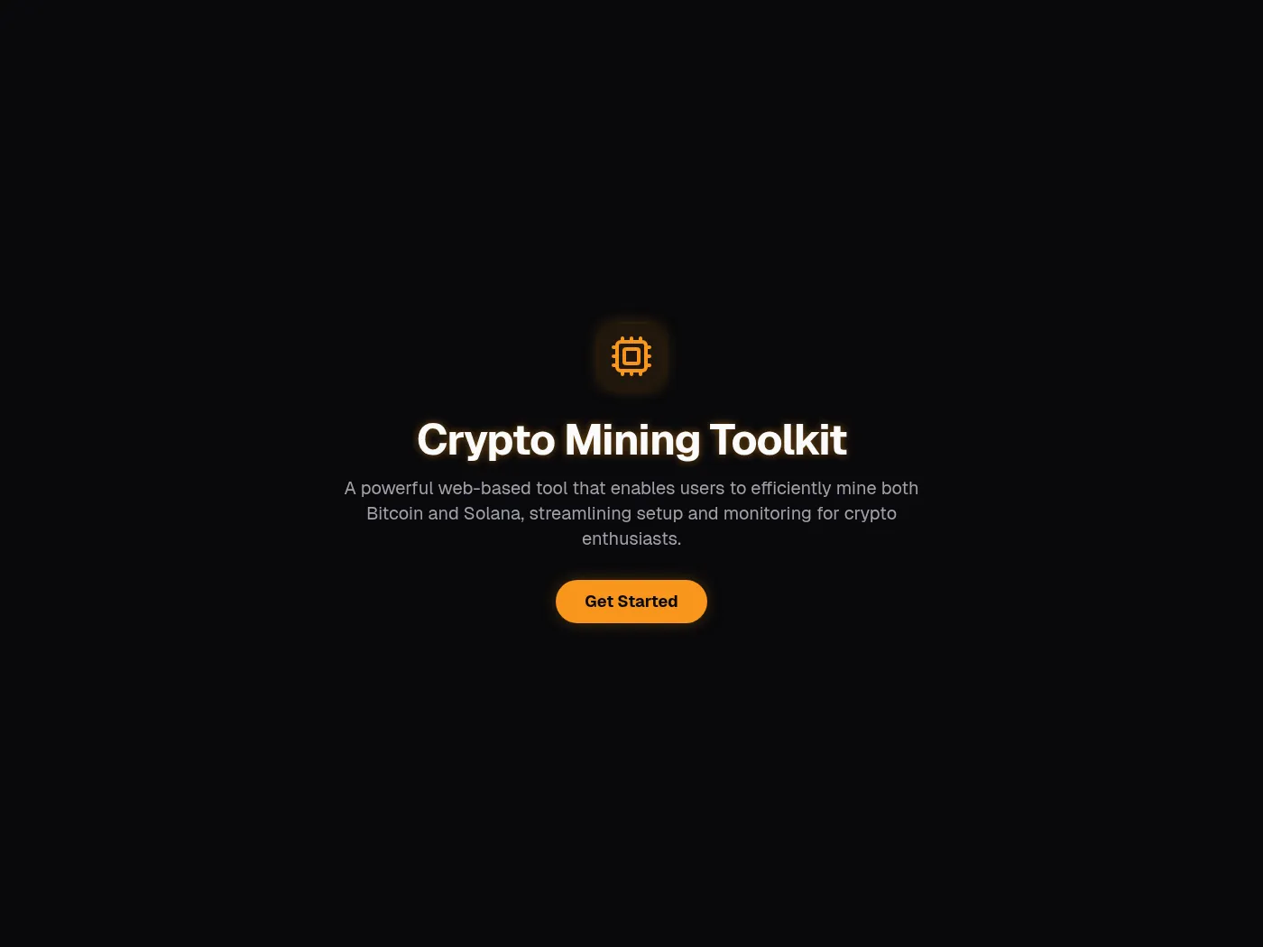 Crypto Mining Toolkit