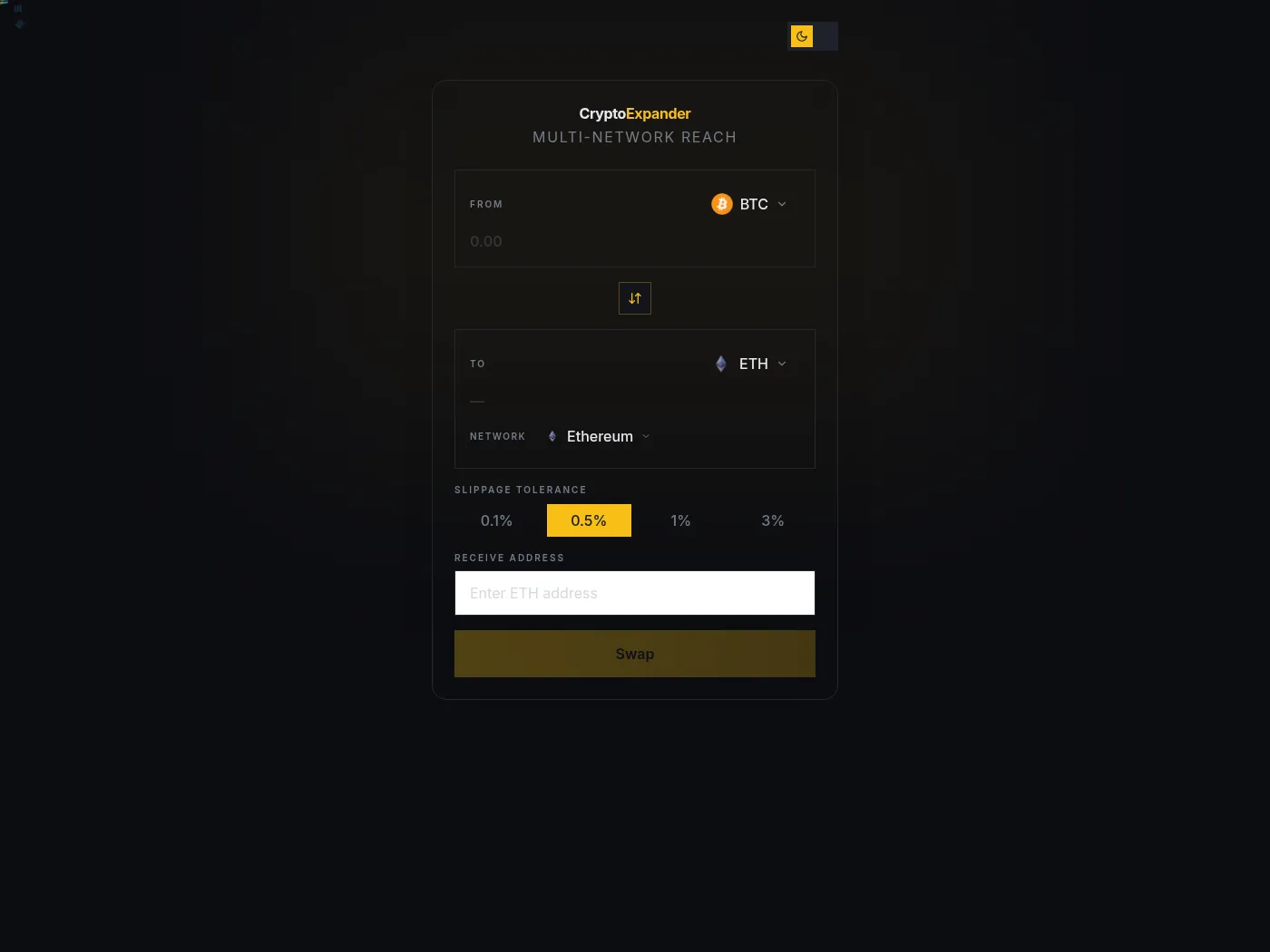 Crypto Network Expander