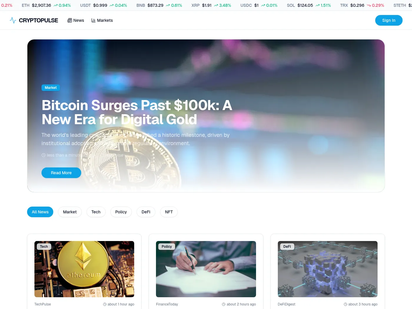 CryptoPulse News