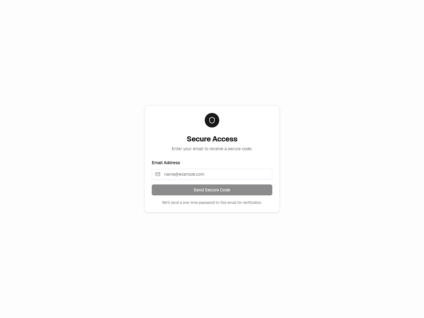 Crypto OTP Auth System