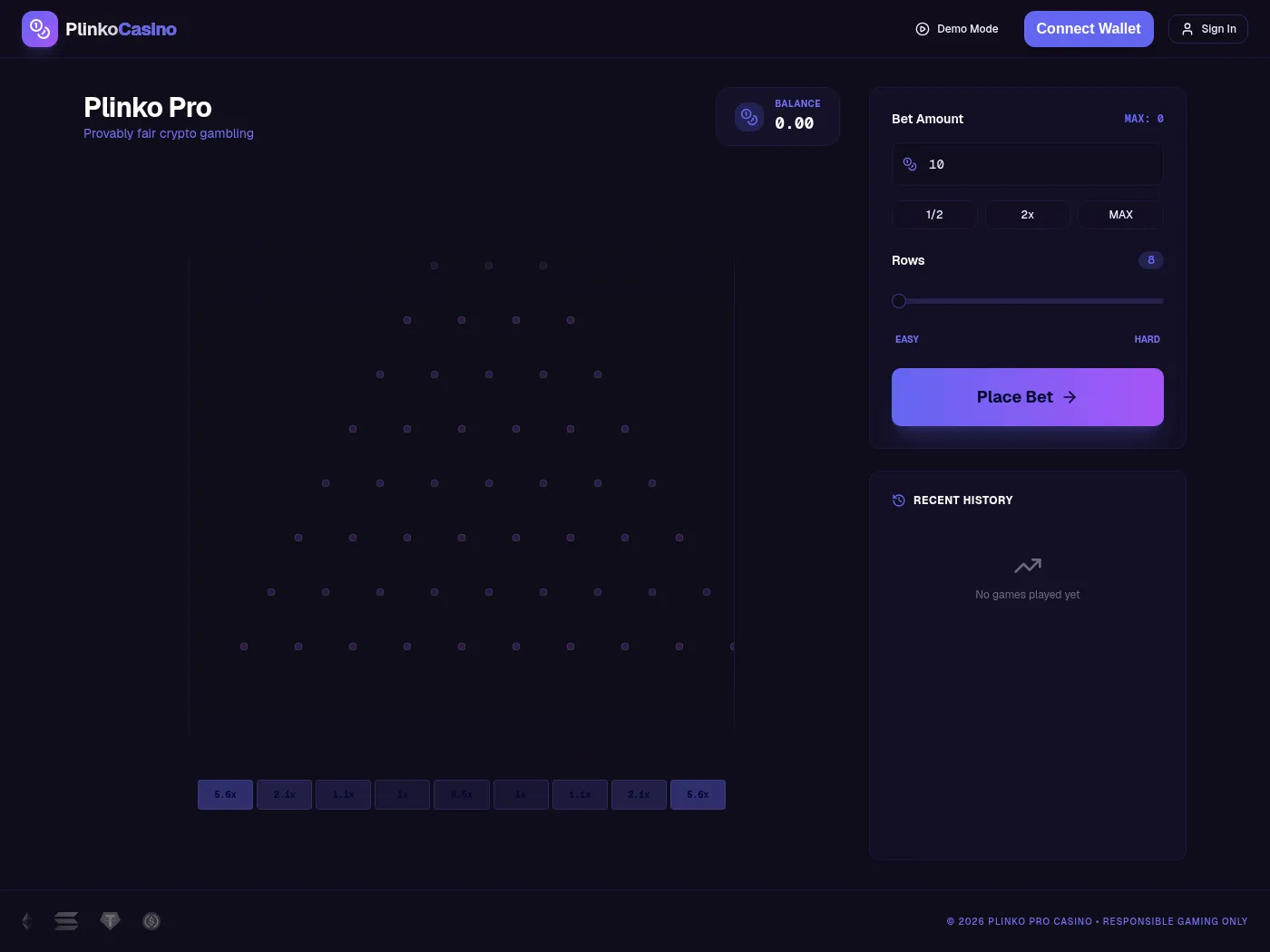 Crypto Plinko Casino
