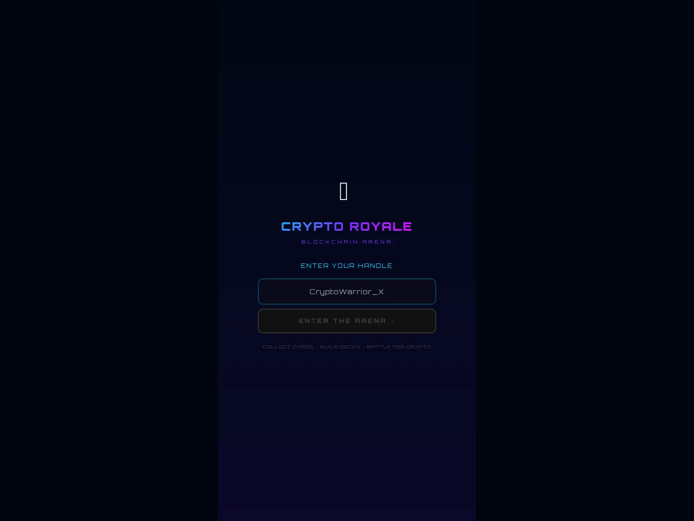 Crypto Royale Arena