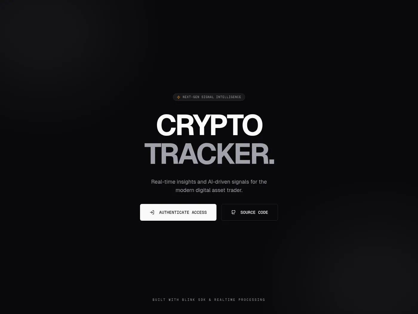 Crypto Signal Tracker