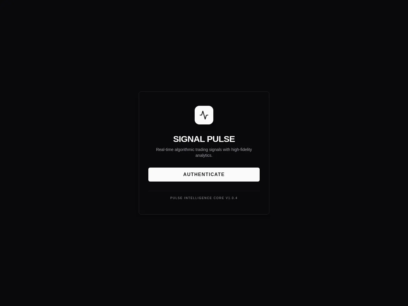 Crypto Signal Pulse