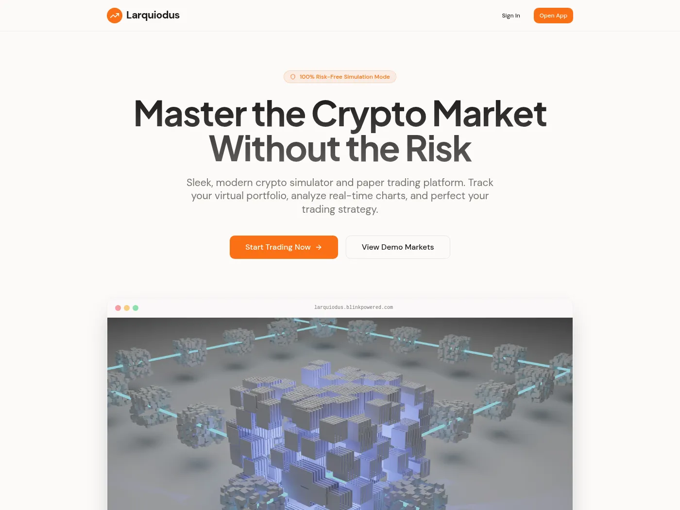 Larquiodus Crypto Simulator