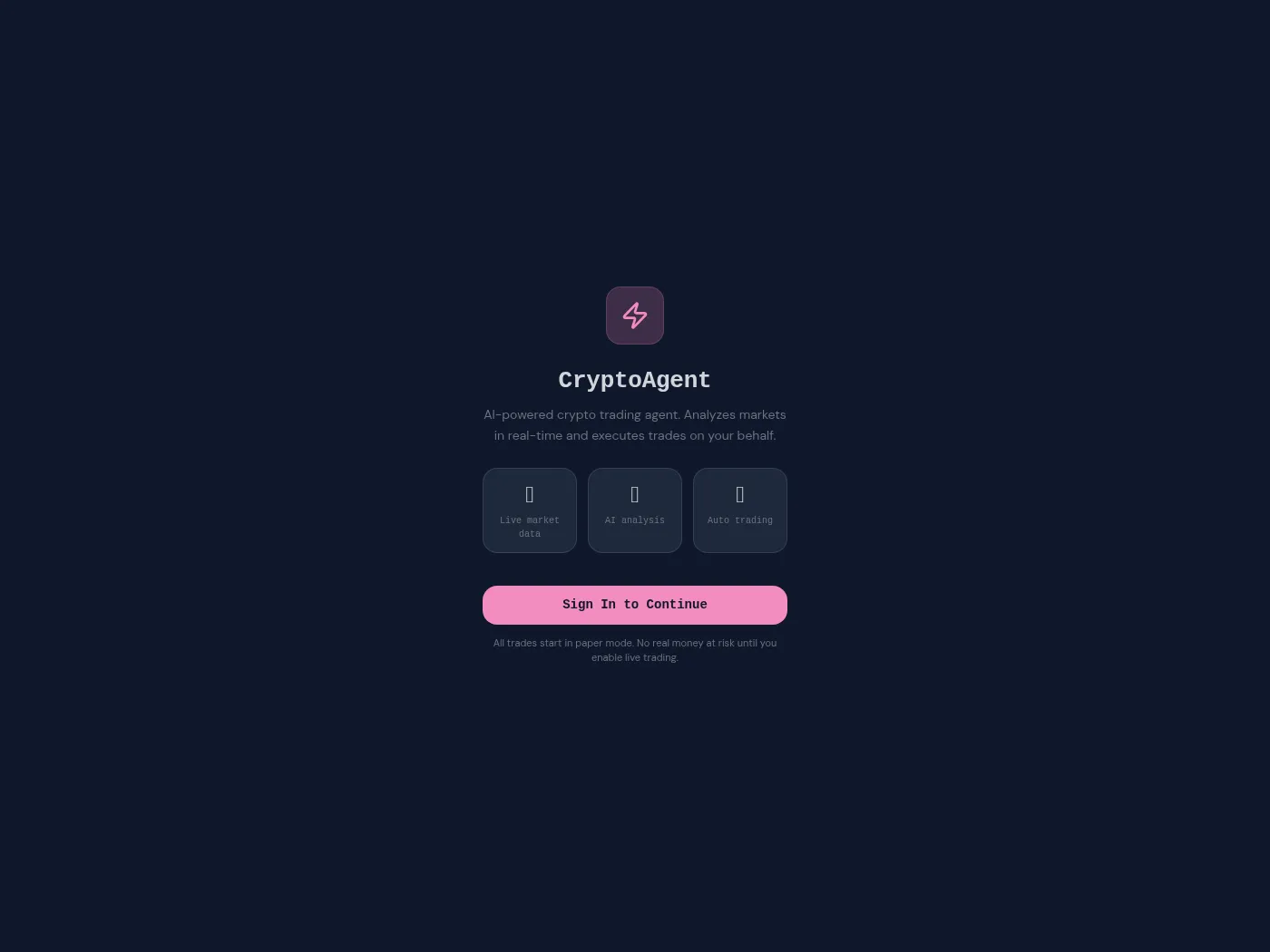 Crypto Trade Agent