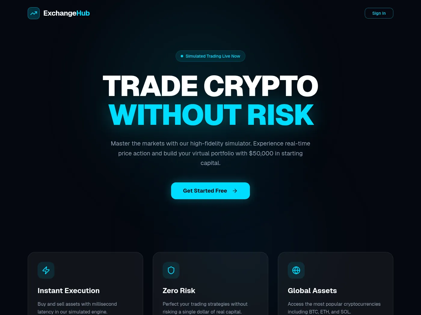 Crypto Exchange Hub