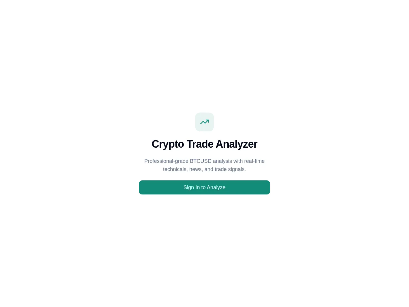 Crypto Trade Analyzer