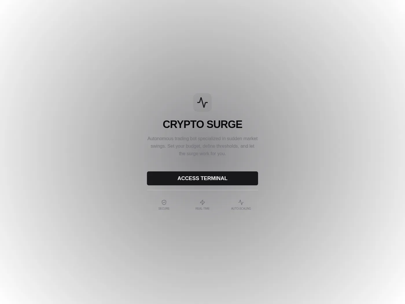 Crypto Surge Trader Bot