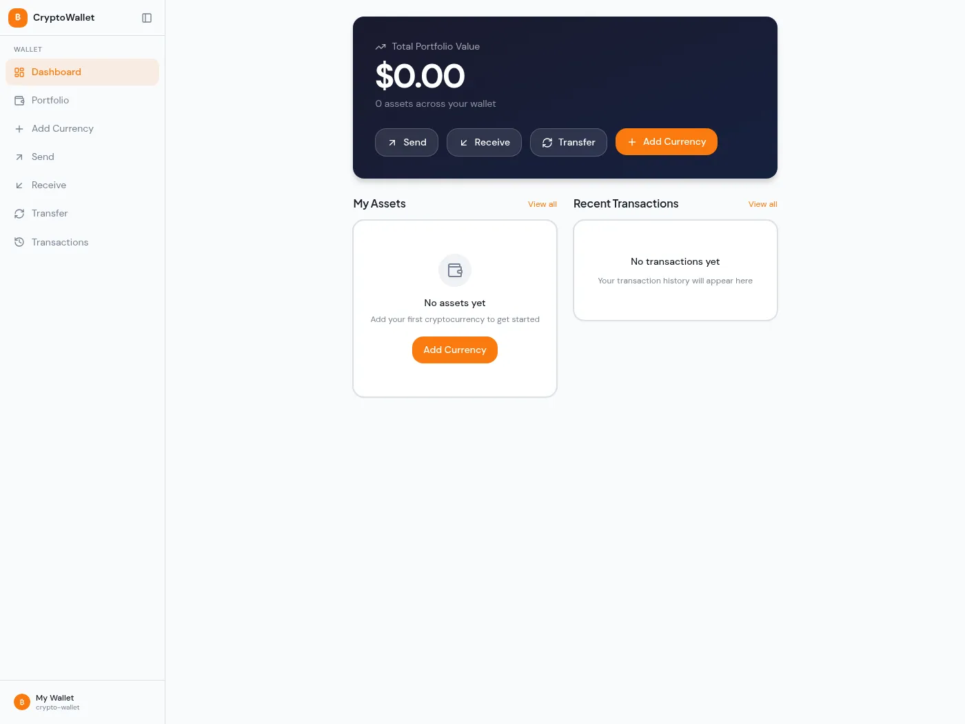 Universal Crypto Wallet