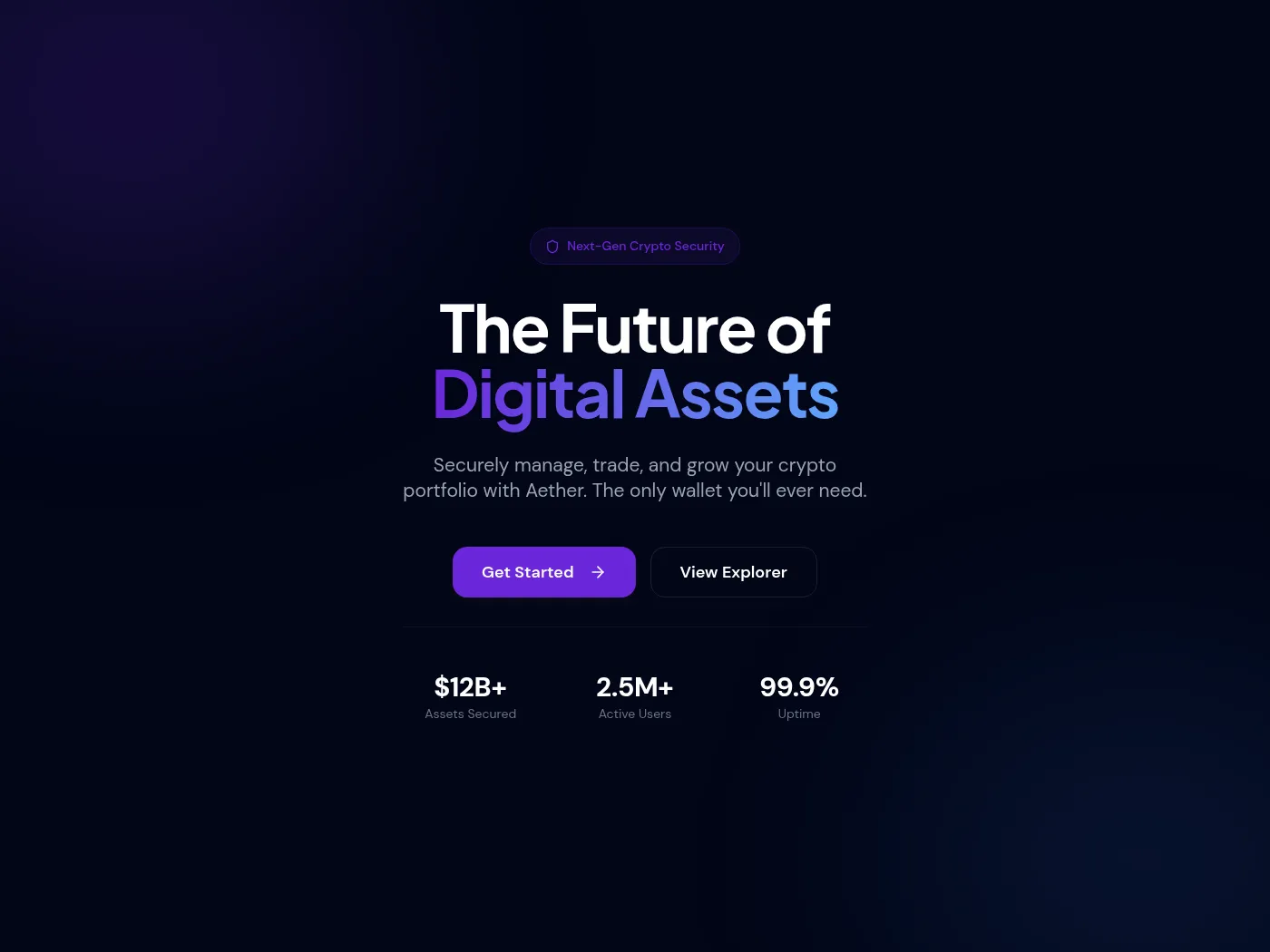 Crypto Wallet Dashboard