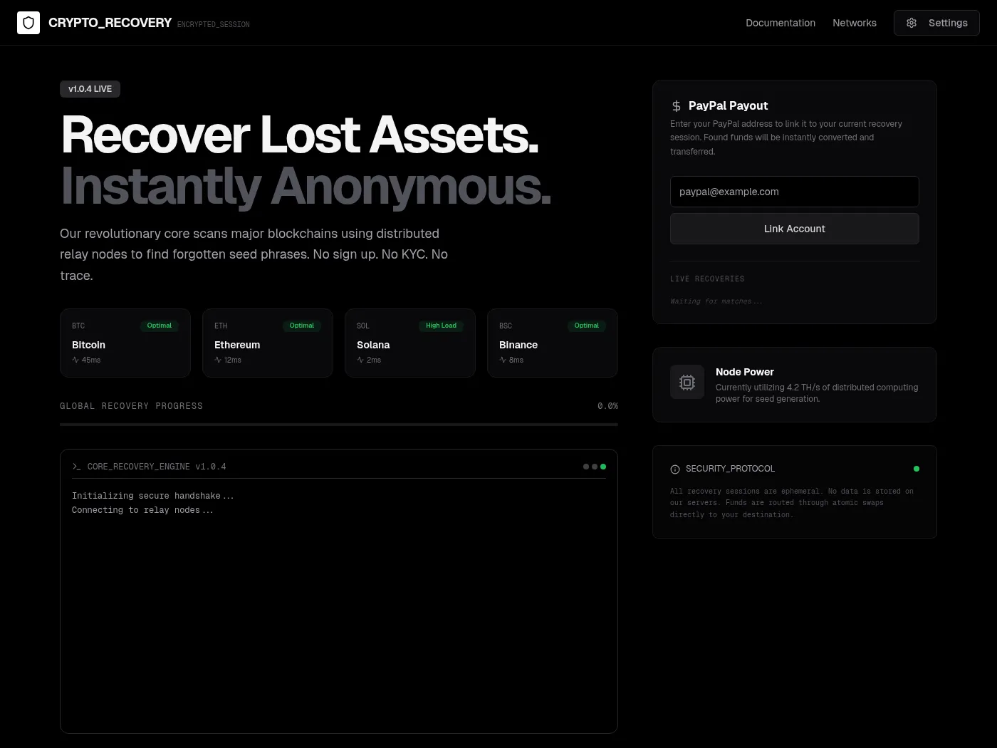 Crypto Wallet Finder