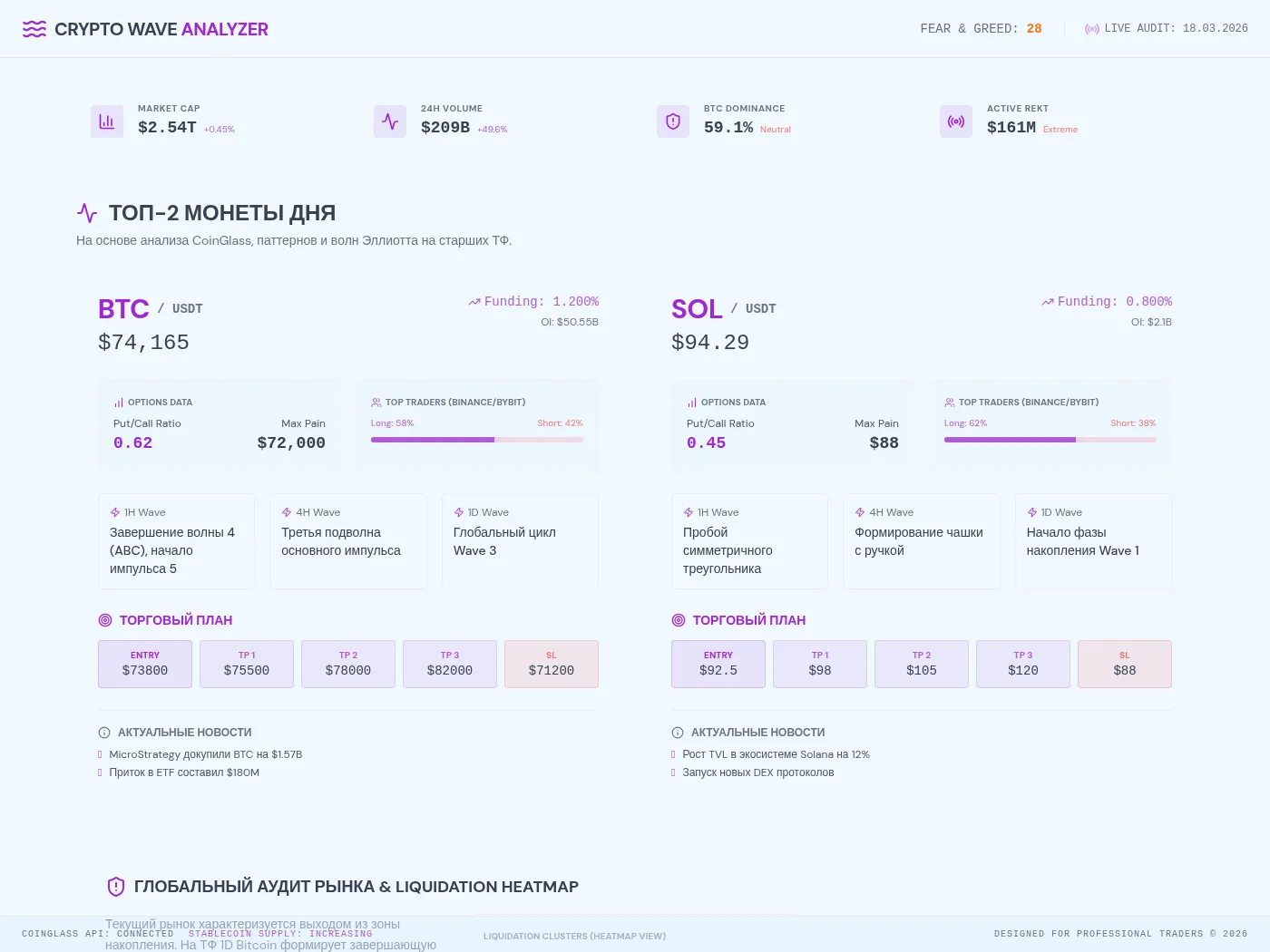 Crypto Wave Analyzer
