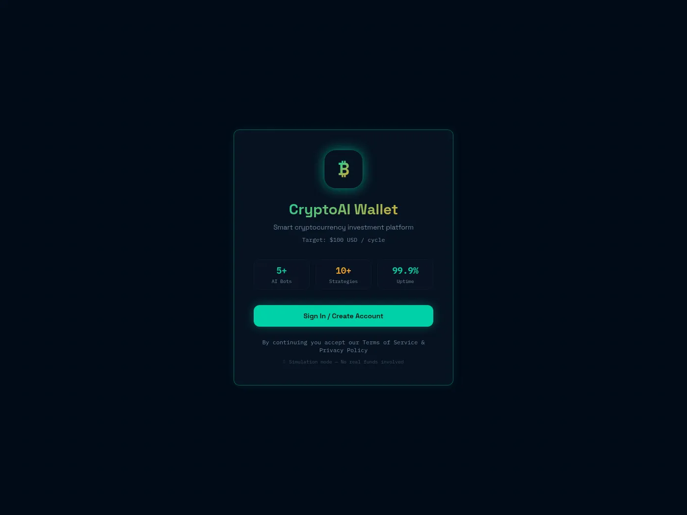 CryptoAI Wallet Invest