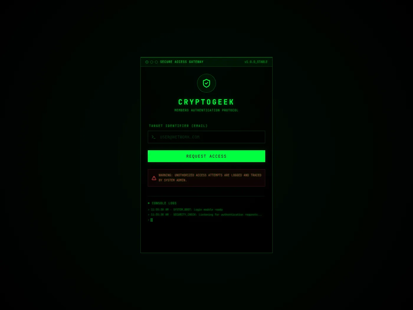 CryptoGeek Members Suite