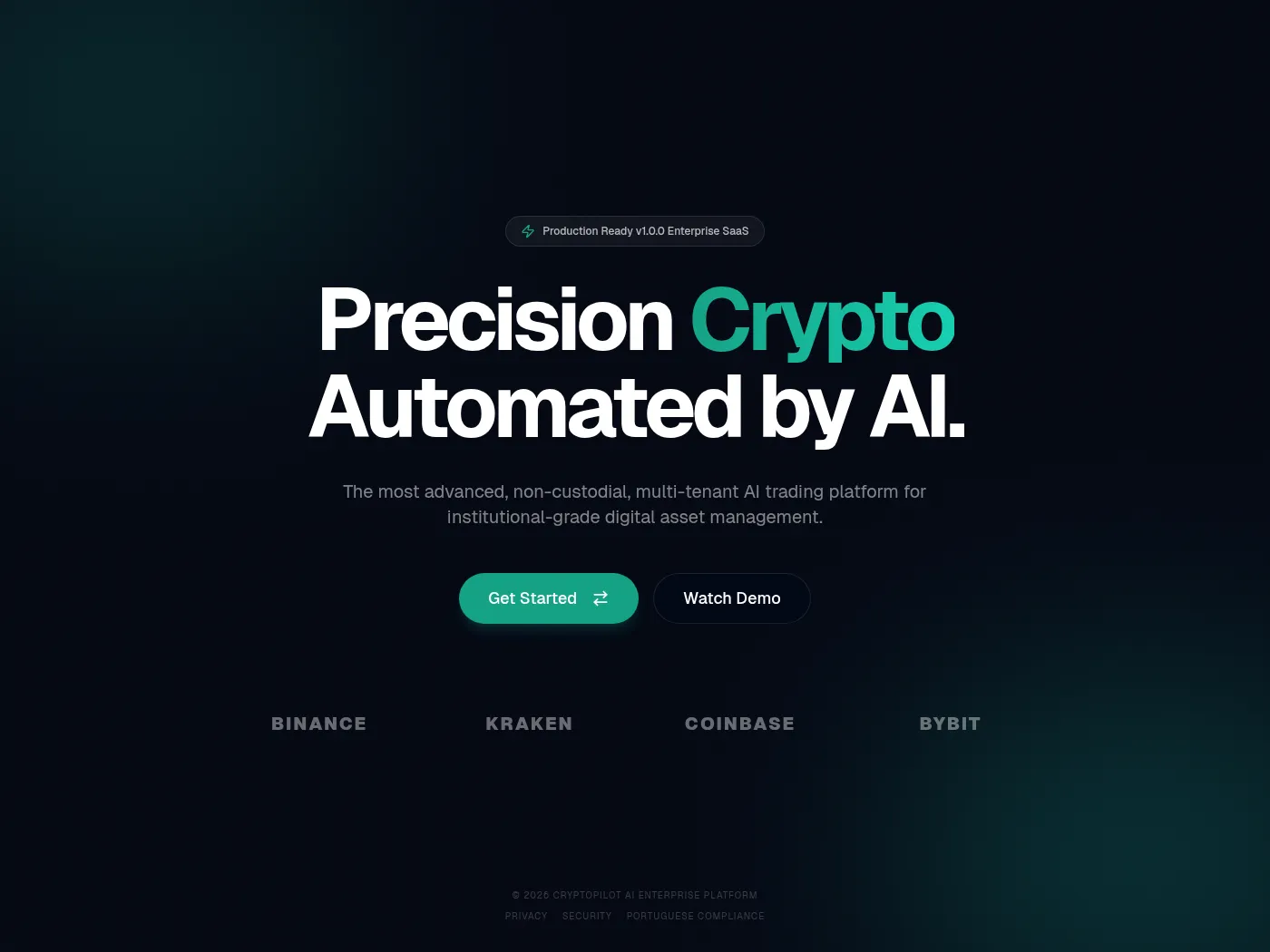 CryptoPilot AI Platform