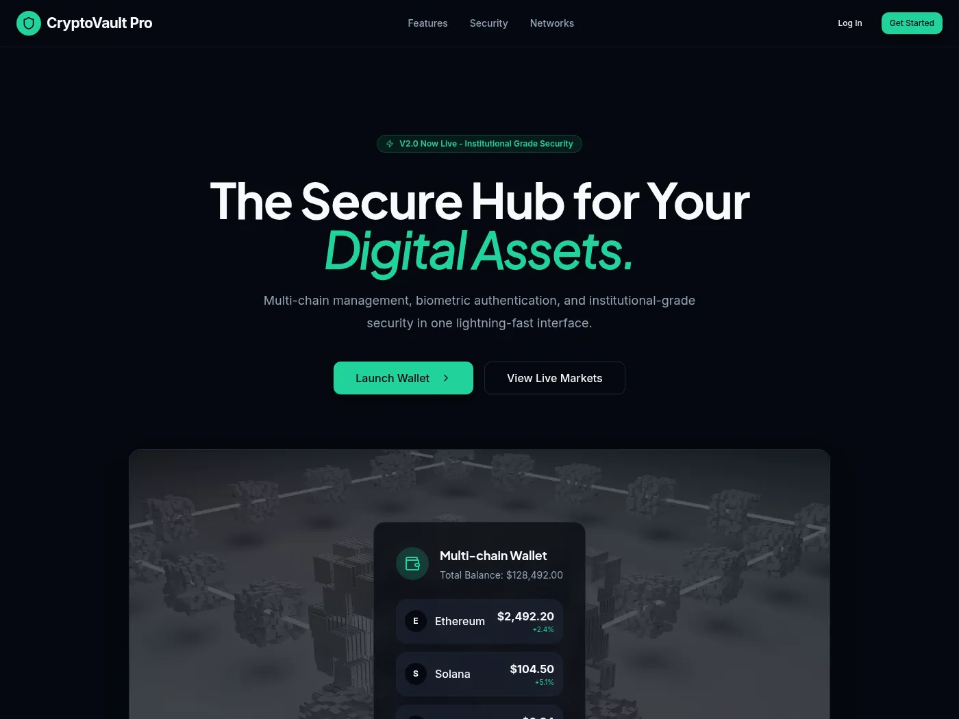 CryptoVault Pro