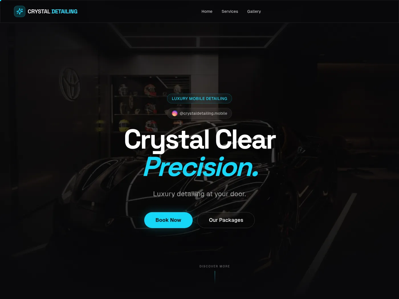 Crystal Detailing Site