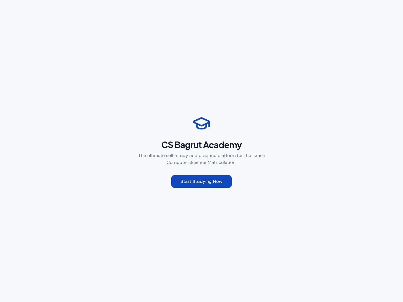 CS Bagrut Academy