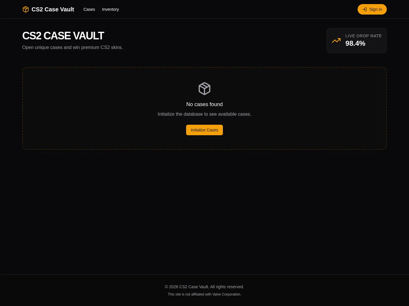 CS2 Case Vault