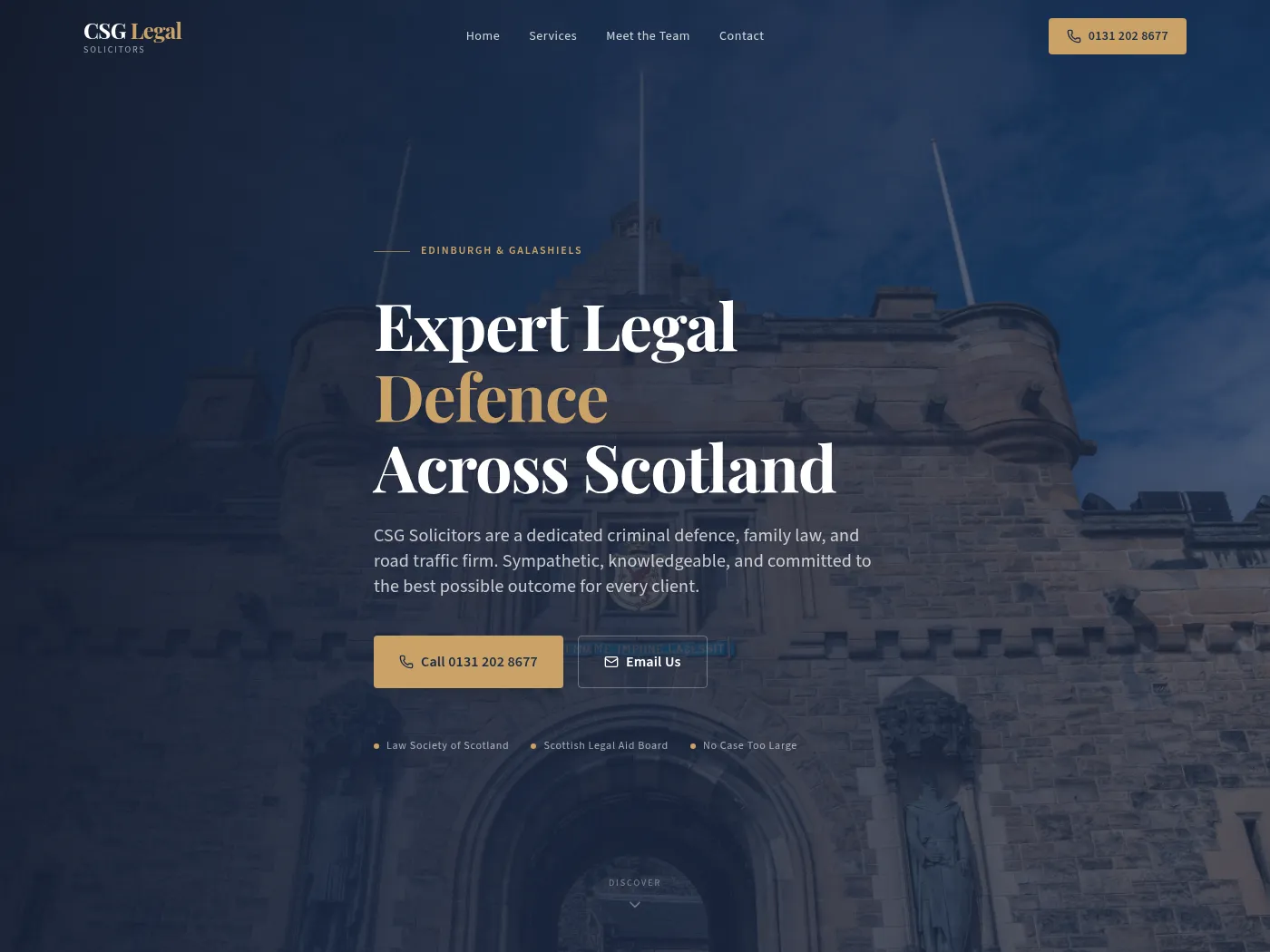 CSG Legal Redesign