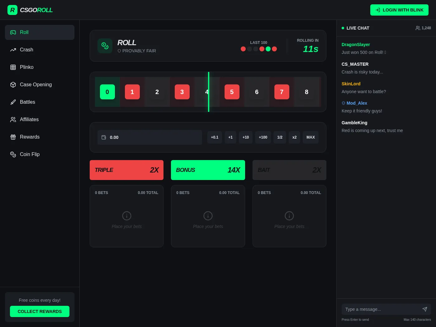 CSGORoll Clone