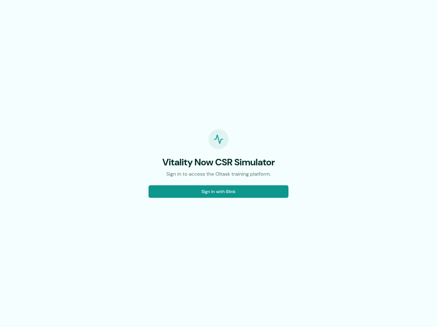 Vitality Now CSR Simulator