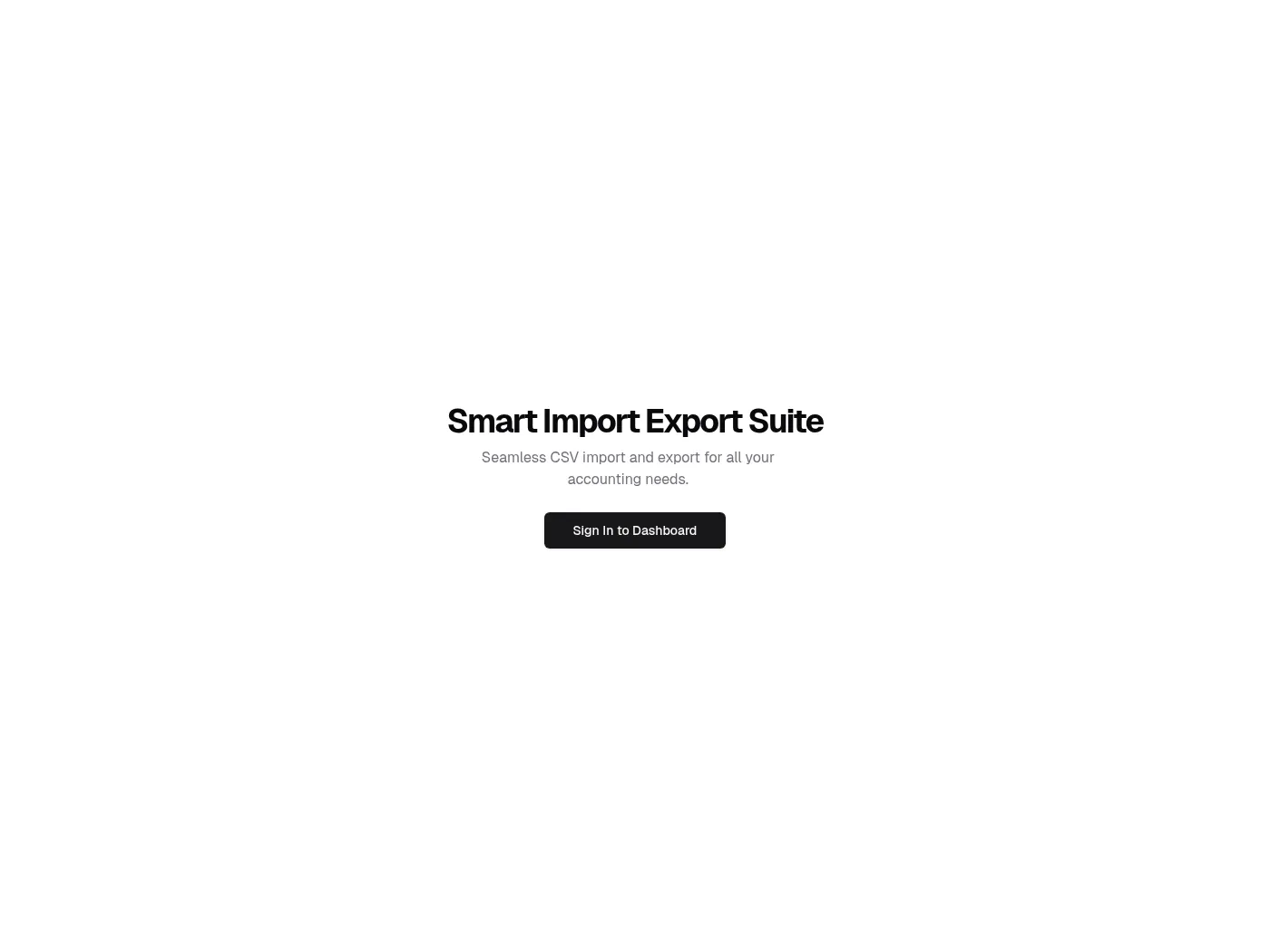 Smart Import Export Suite