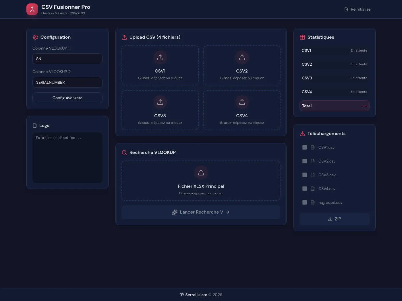CSV Fusionner Pro
