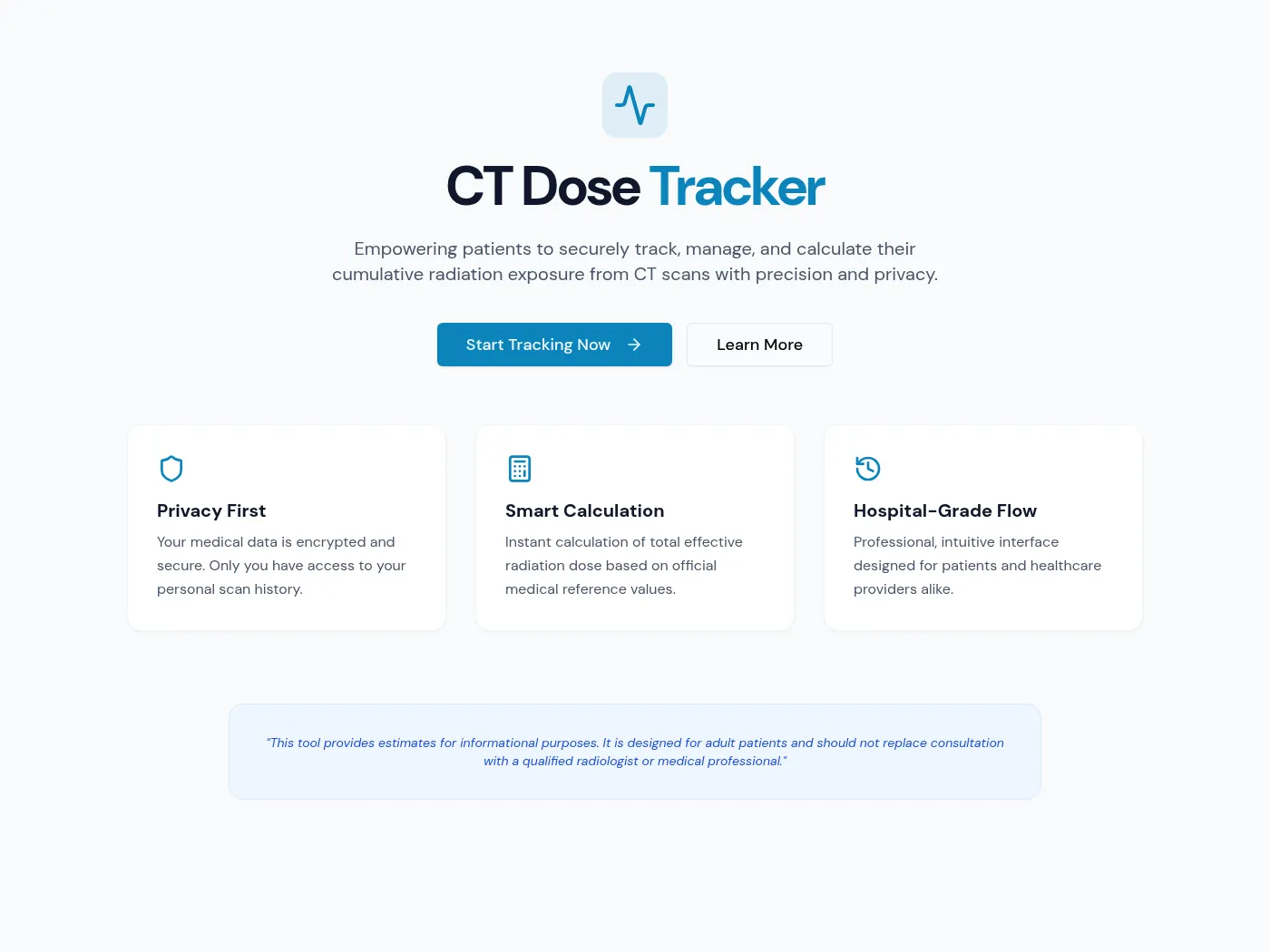 CT Dose Tracker