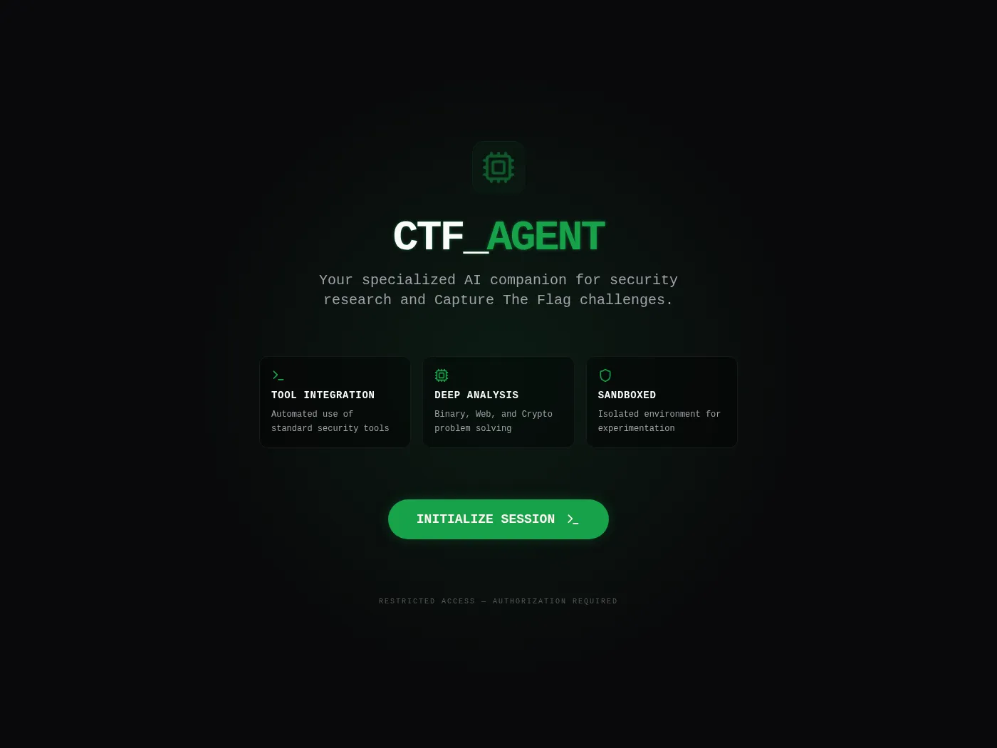 CTF Player Agent