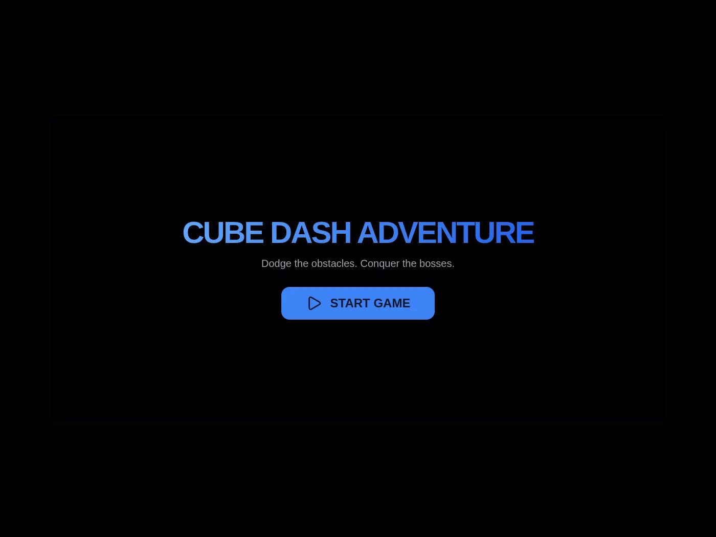 Cube Dash Adventure
