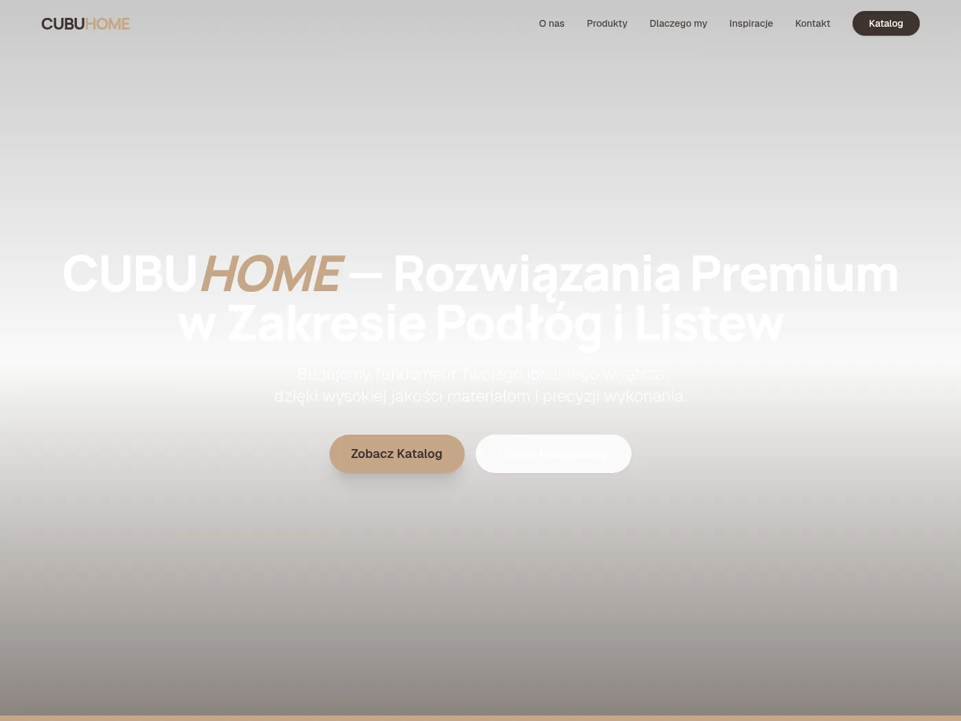 CUBU HOME Website