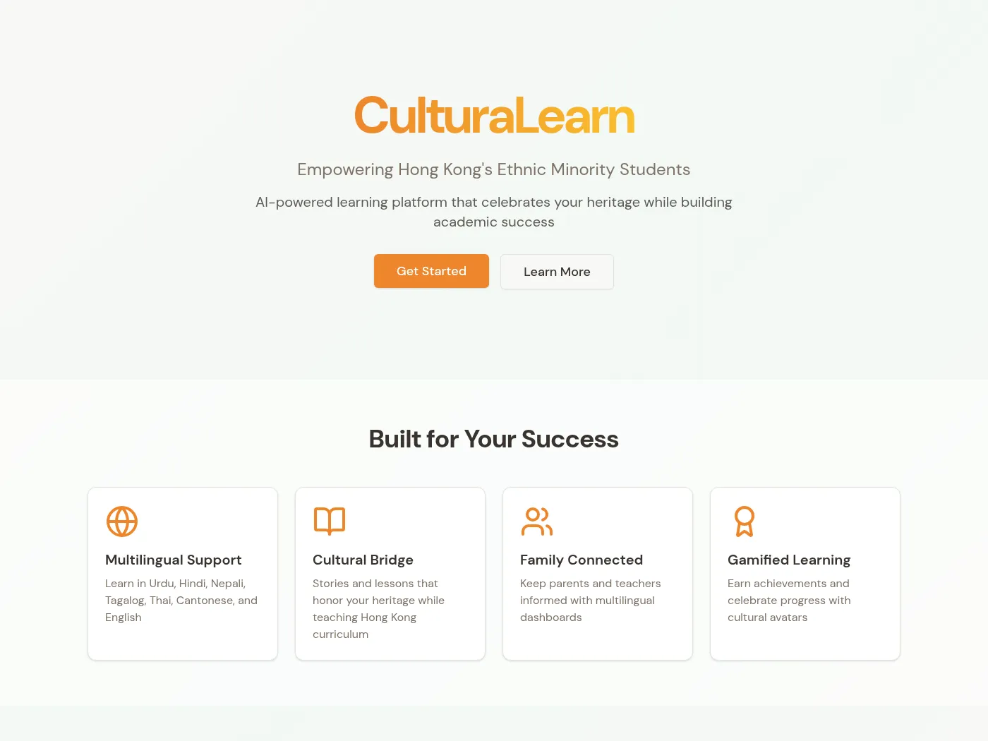 CulturaLearn AI Platform