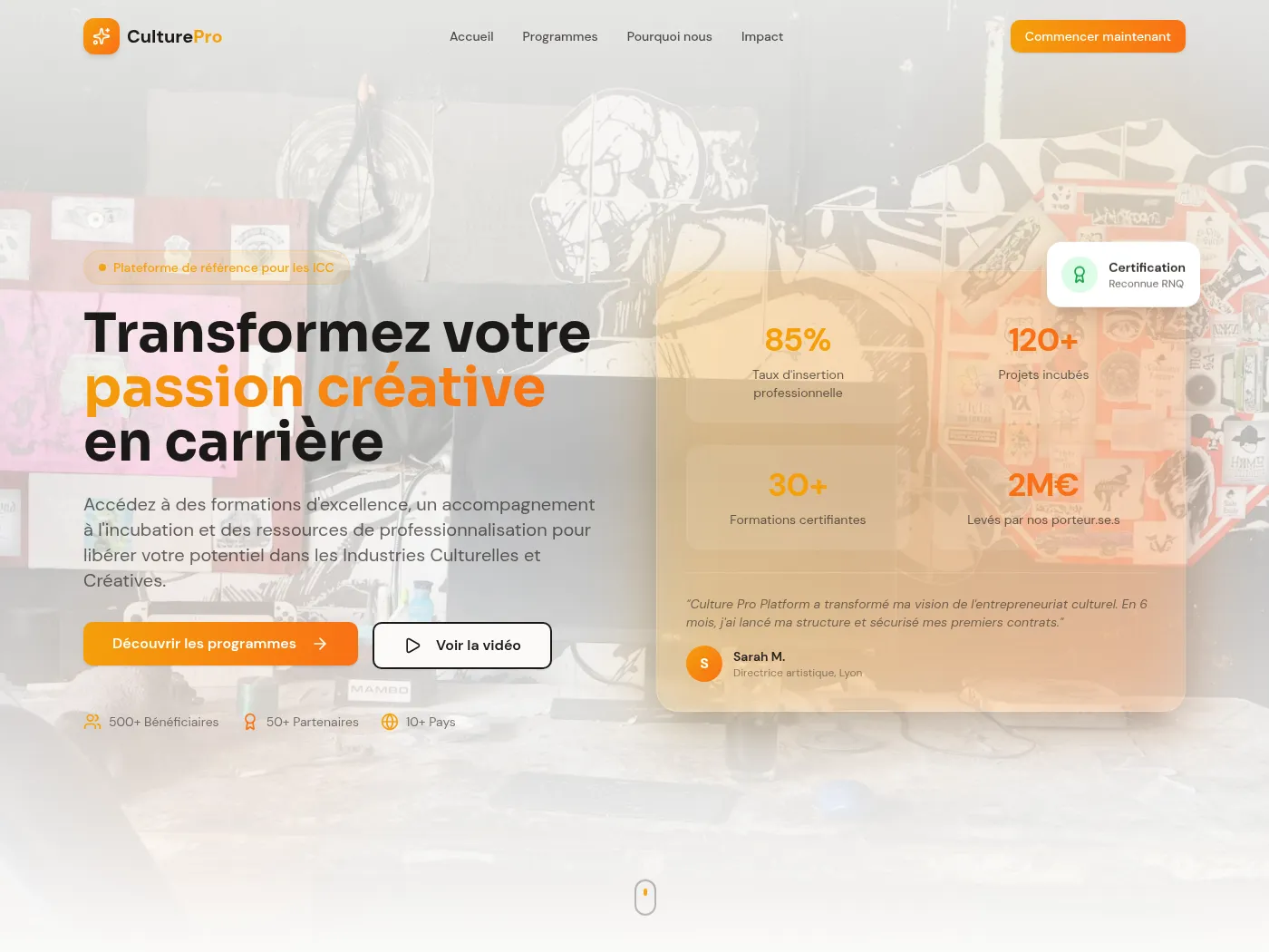 Culture Pro Platform