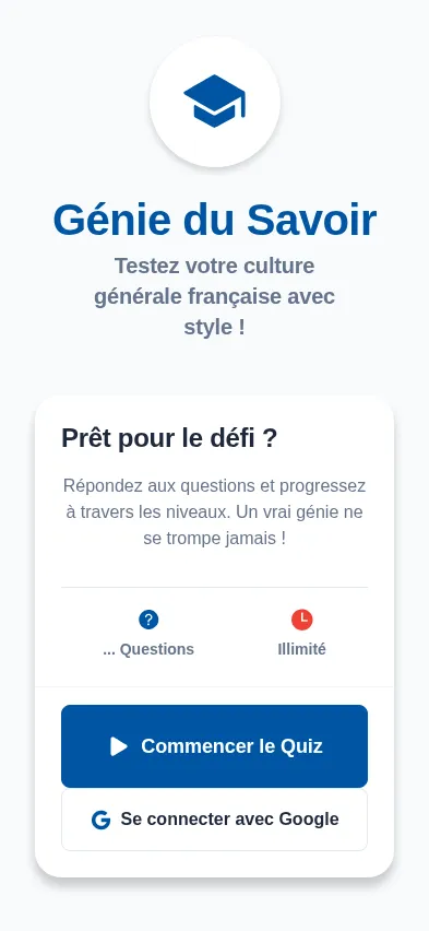 Culture Quiz App