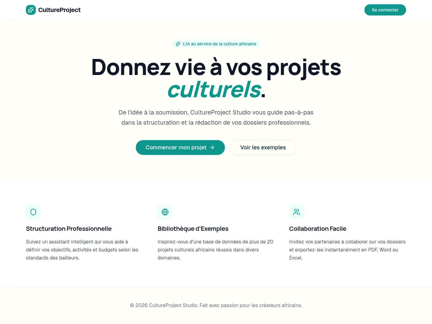 CultureProject Studio