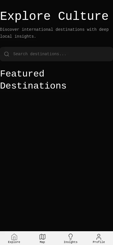 CultureMap Explorer