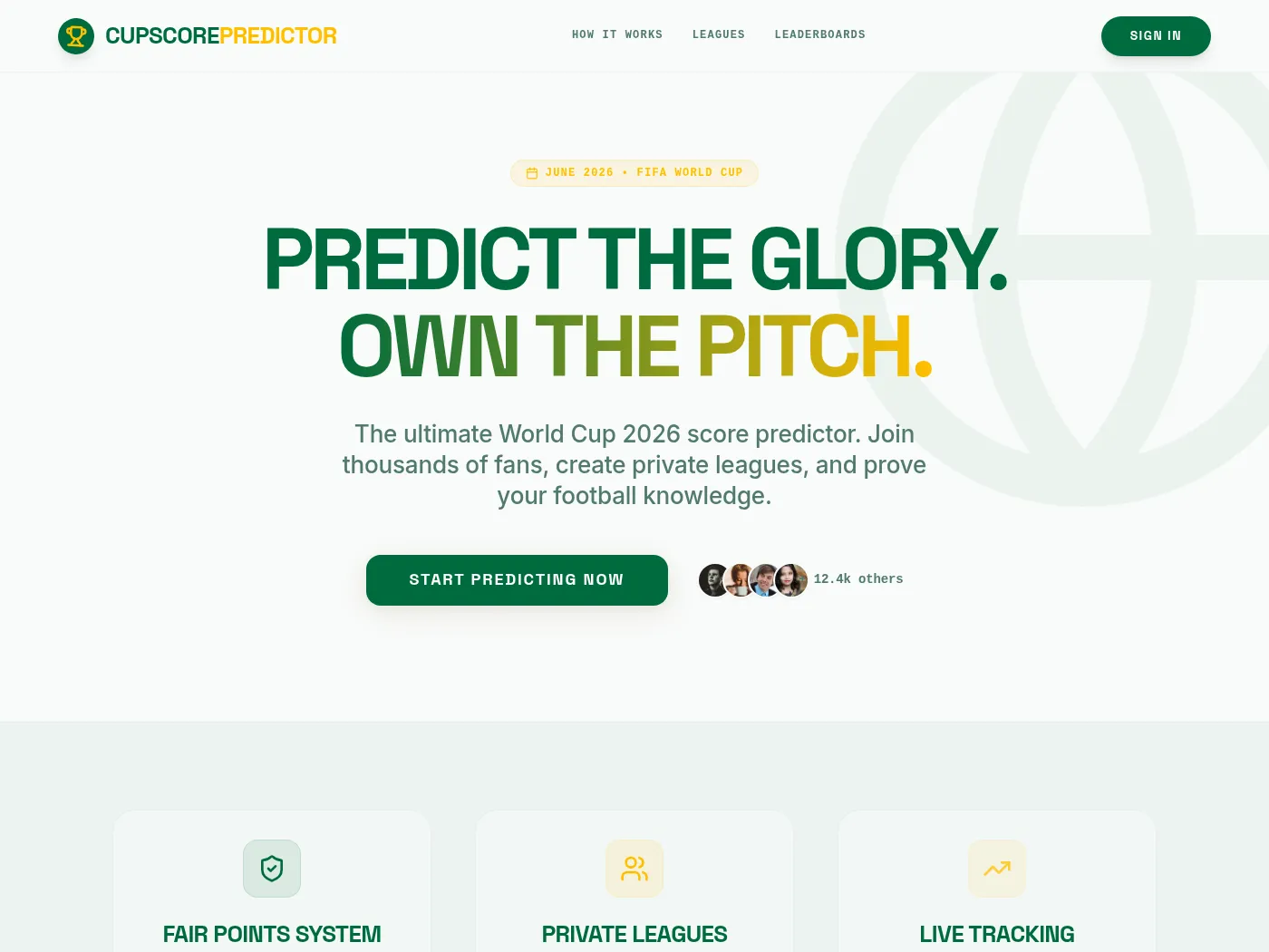 World Cup Score Predictor
