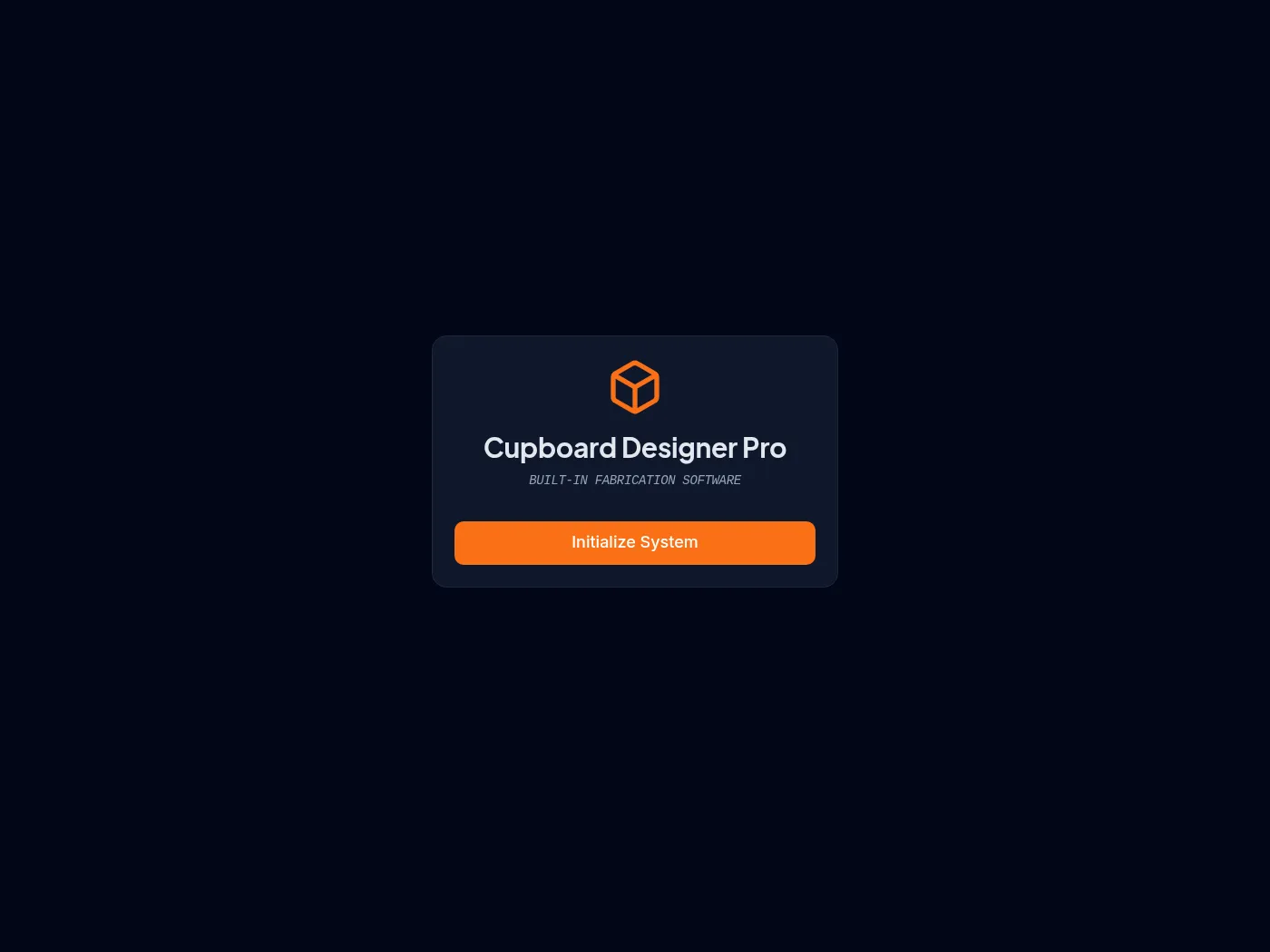 Cupboard Designer Pro