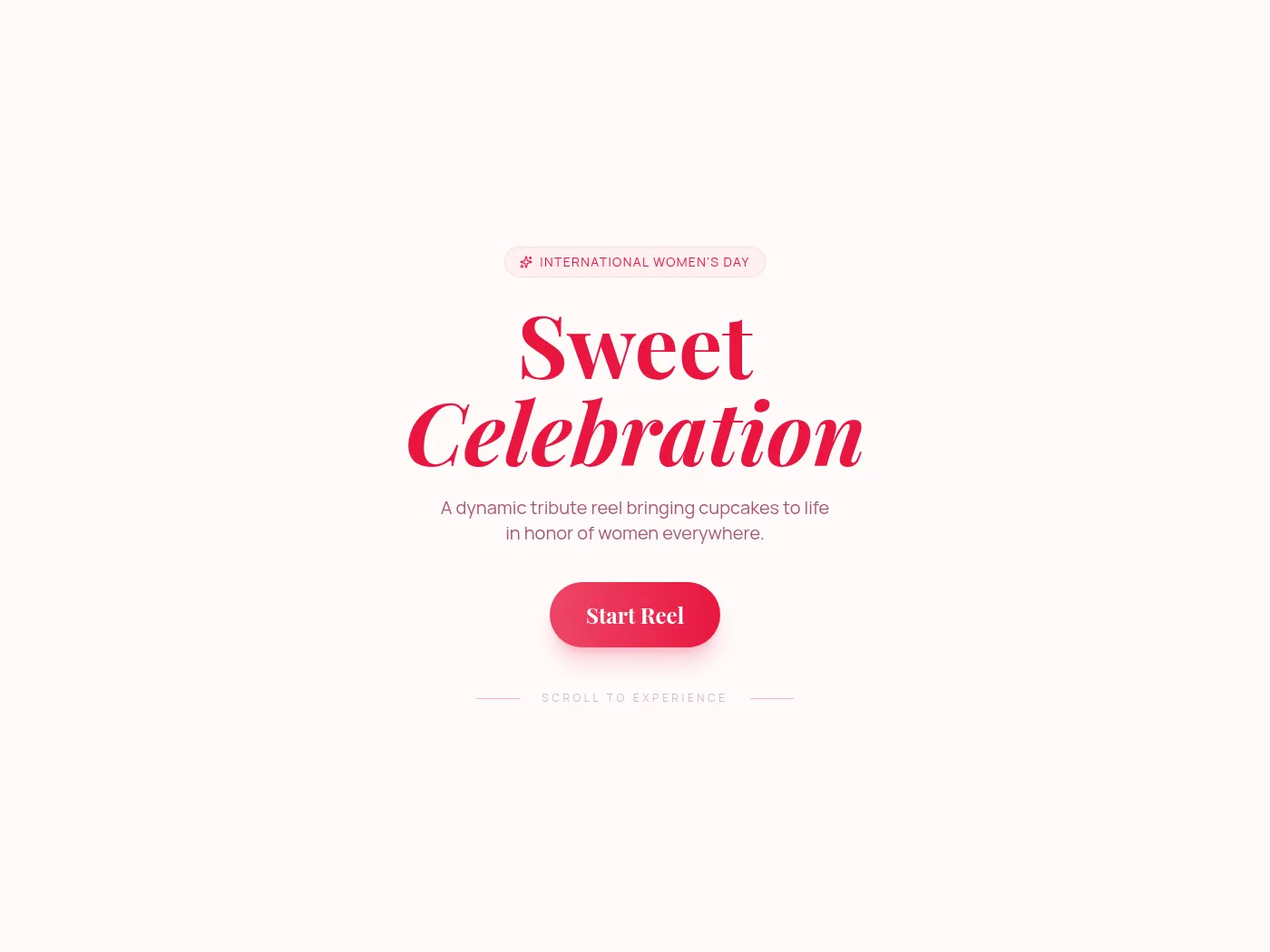 Cupcake Tribute Reel